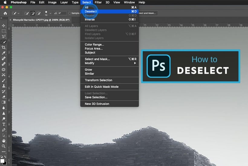 How To Deselect And Reselect Selections In Photoshop
