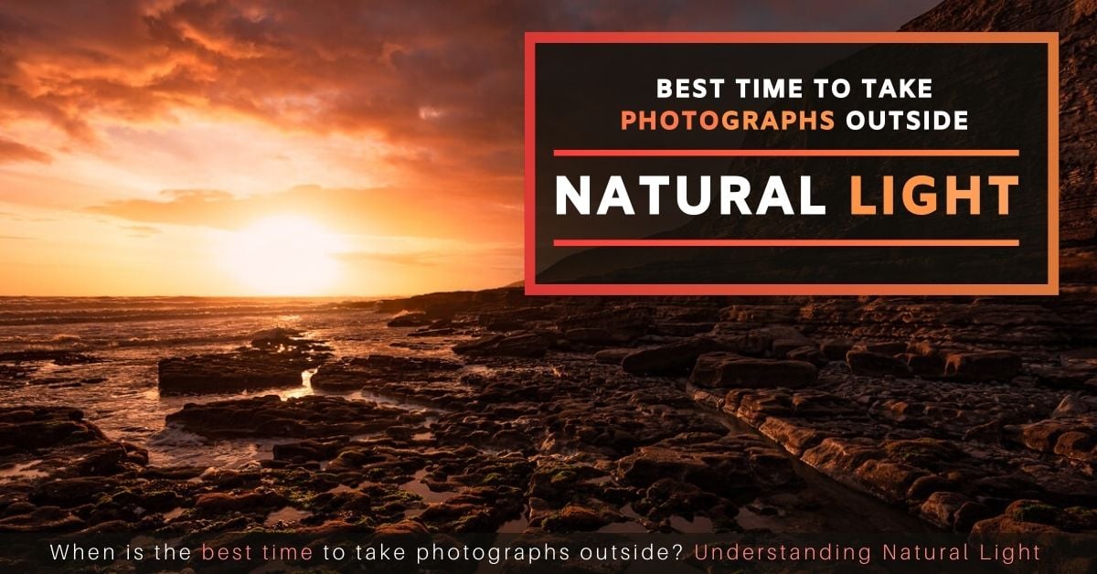When is the best time to take pictures outside?